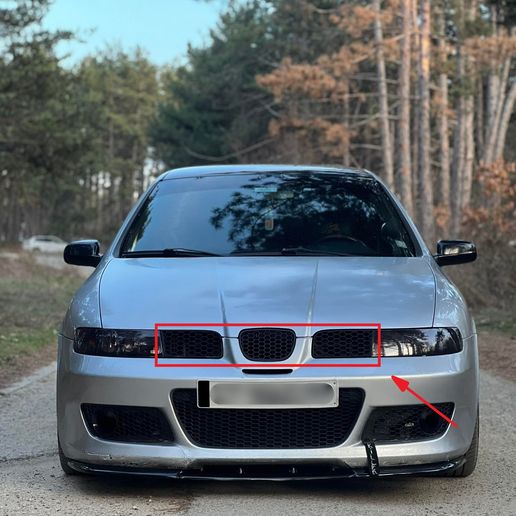STL file Front grille Seat Leon Cupra MK1-FR 💺 ・3D print model to ...