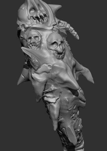 🦴 Bone Claw-blade・Free STL File for ・Cults