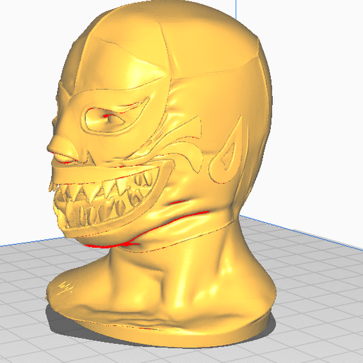 🦈 shark mask・ OBJ File for 3D printing・Cults