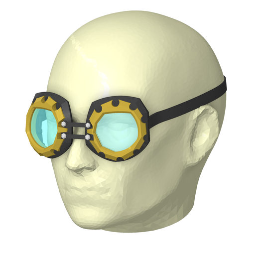 3D file Vi Goggles | Arcane Cosplay 🥽 ・Model to download and 3D print・Cults