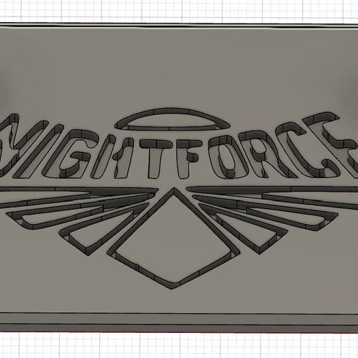 🦸 GI Joe Classified Figure Stand Night Force team logo・ STL File for 3D printing・Cults