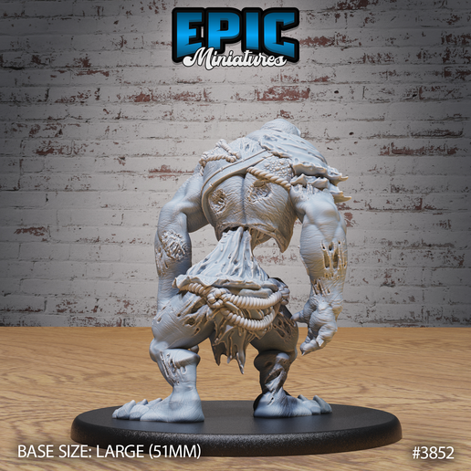 🎲 Big Flesh Ghoul ‧ DnD Miniature ‧ Tabletop Miniatures ‧ Gaming ...