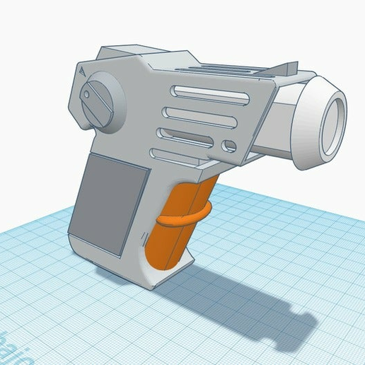 🔫 BSG; Colonial "Derringer" mini Blaster Pistol (Galactica 1980)・Free ...