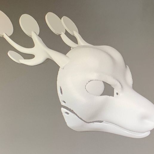 arquivo STL Ardor Warden fursuit mask 👺 ・modelo para impressora 3D para ...