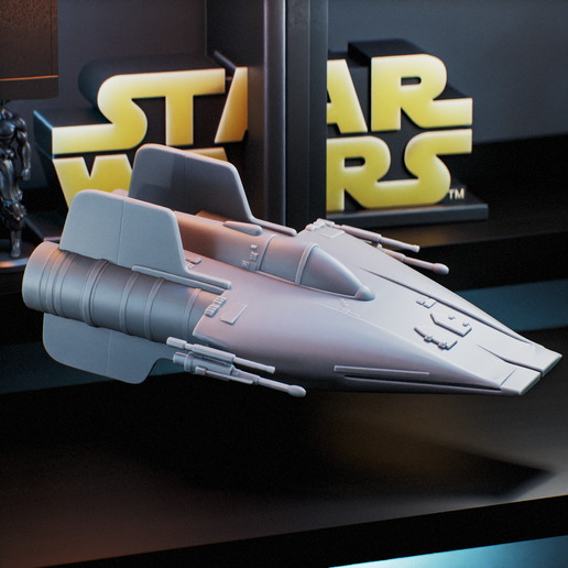 ⭐ A-Wing - Star Wars Ship - Star Wars A-Wing - Star Wars - Ship・ STL ...