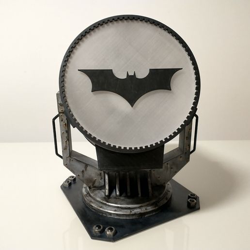 Bat Signal Flashlight Cover