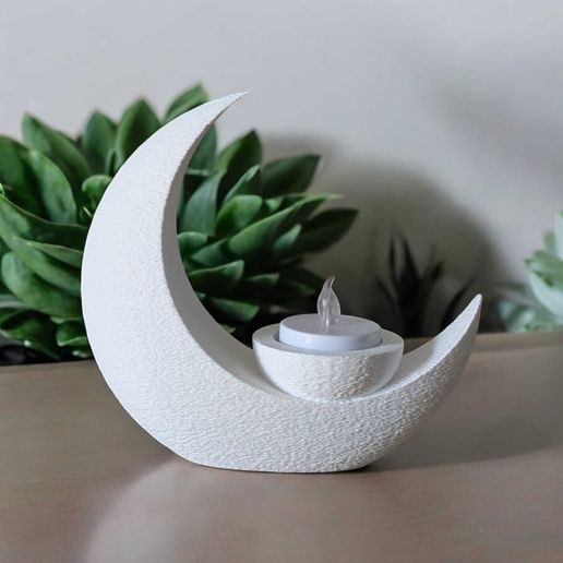 STL file Enchanted Moon 🌙 ・3D print object to download・Cults