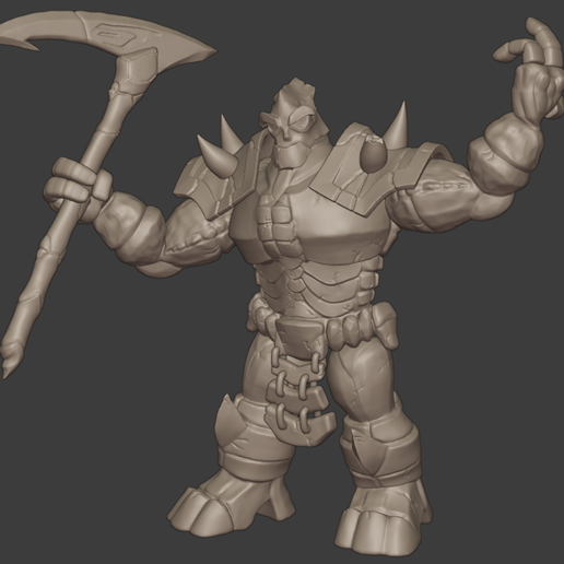 Free STL file Maug / Rock-Earth Elemental ⚔ ・3D print model to download ...