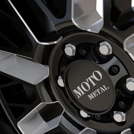 3D file MOTO METAL MO802 WHEEL 3D MODEL 🛞 ・Design to download and 3D ...