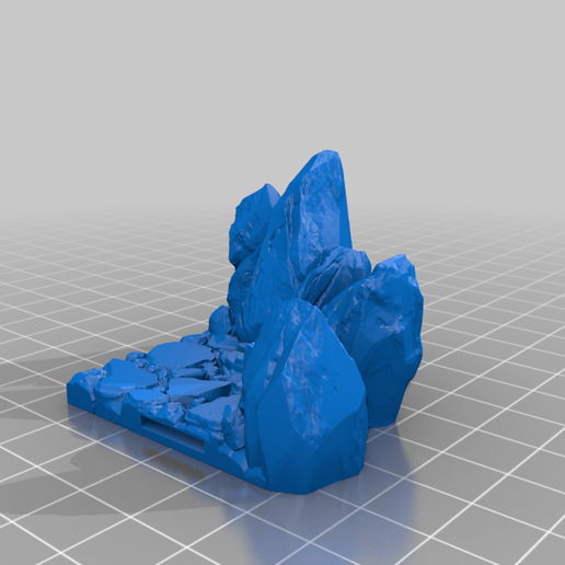 ⚔ Cave Tile Sample RPG・Free STL File for ・Cults
