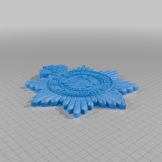 Free 3D file Fan Art of the Ankh Morpork City Watch badge 🎨 ・3D ...