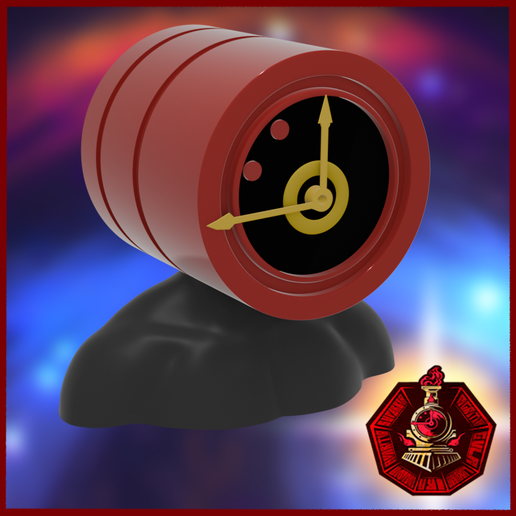 🎭 Dante's clock-head | Limbus Company・ 3D File for 3D printing・Cults