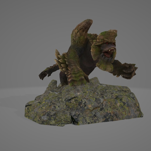 STL file MONSTER HUNTER GARANGOLM FIGURE 👹 (OBJ)・Model to download and ...
