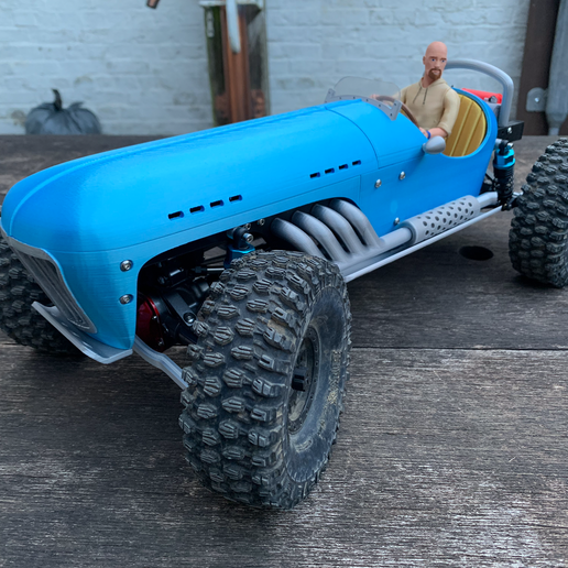 🌬️ EDR Mk1 "Dust Runner"_1/10 RC Body and Chassis・3D Print with the ...