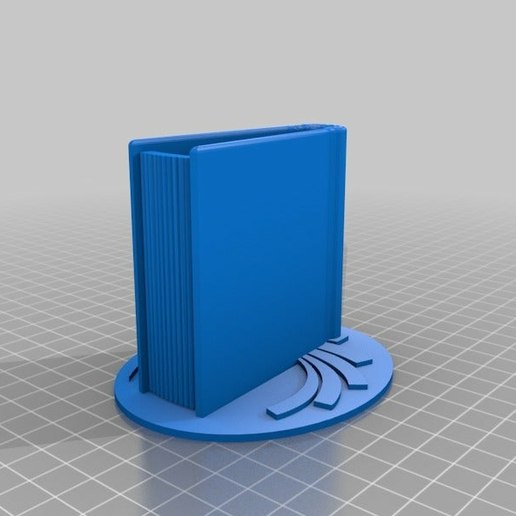 🏖️ Virginia Beach Public Library Bookmark Stand・Free STL File for ・Cults