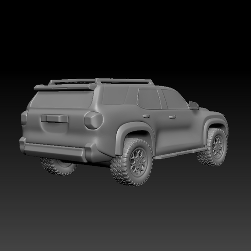 🚗 TOYOTA 4 Runner 2025・ STL File for 3D printing・Cults