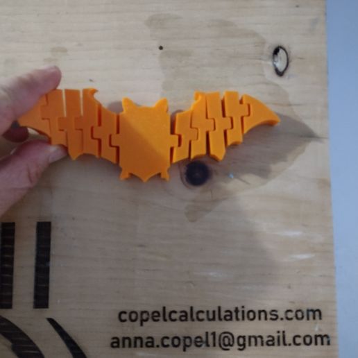 🦇 Flexi Bat STL・ STL File for 3D printing・Cults