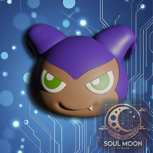 👶 YAAMON - BABY DIGIMON 3D PRINT MODEL・ STL File for 3D printing・Cults