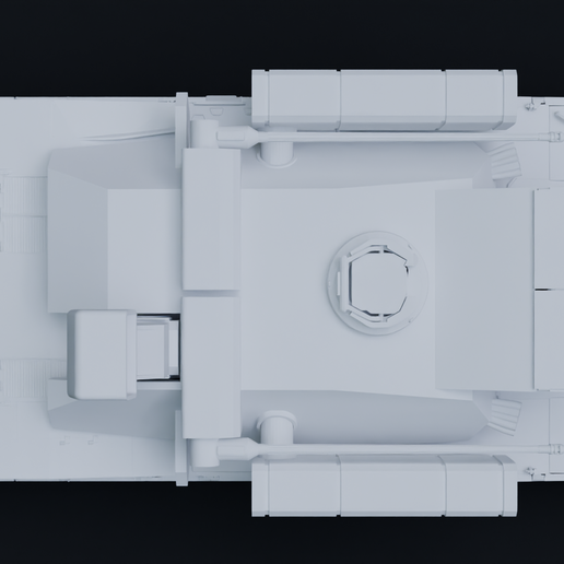 🐆 US M1 Abrams Liberty Air Defence SHORAD・ STL File for 3D printing・Cults