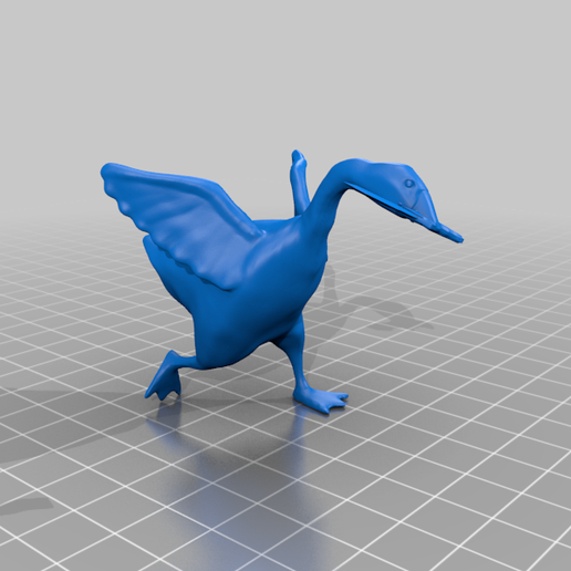 🔪 Knifing Goose.・Free STL File for ・Cults