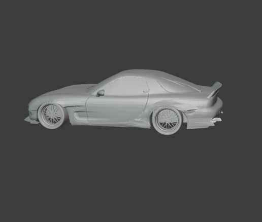 🚗 MAZDA RX7 FD3S・ STL File for 3D printing・Cults