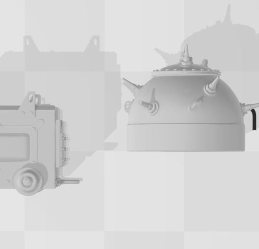 💣 British MK XVII naval mine・ STL File for 3D printing・Cults