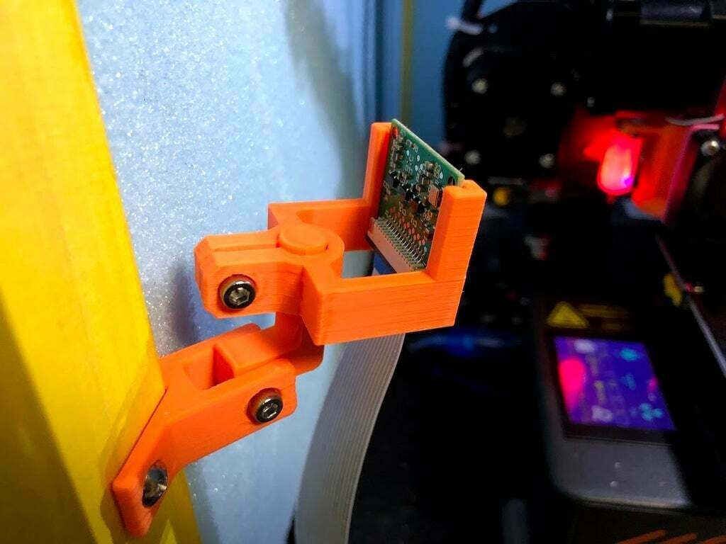 Download free STL file RaspberryPi Camera module Mount • 3D printer ...