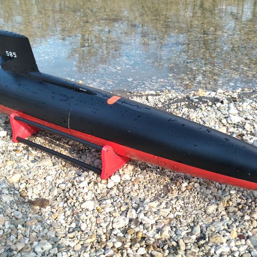 🛸 Maximus-Modellbau RC Conversion Set Skipjack 1:72 for Revell Moebius ...