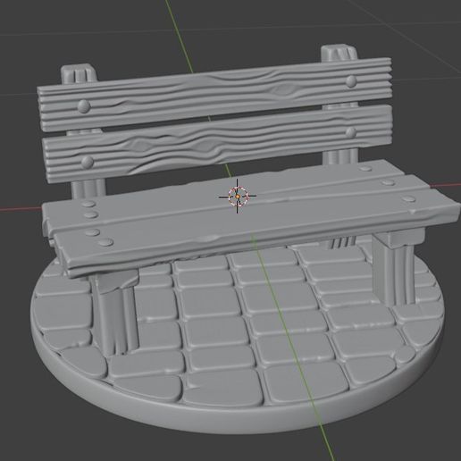 🎲 dnd bench・ STL File for 3D printing・Cults