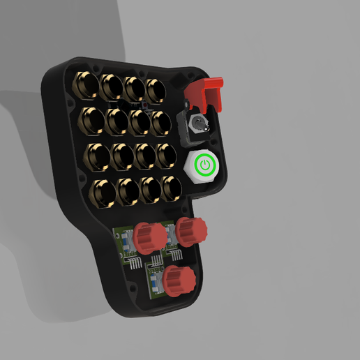 Archivo STL SimRacing Buttonbox with Arduino Micro 🔌 ・Diseño para ...