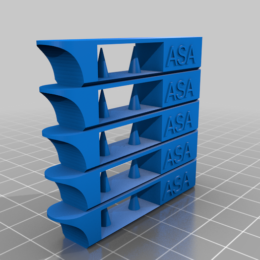Free 3D file My ASA - Extruder Temperature Tower 🧞‍♂️ ・3D print design ...