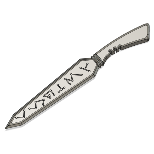 🗡️ Limbus Company - Yi Sang's Dagger・ STL File for 3D printing・Cults