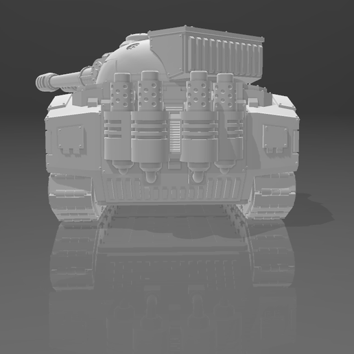 🪖 Lupercal Heavy Tank・Free 3D File for 3D printing・Cults