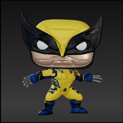 Free STL file Wolverine funko pop 👾 ・Design to download and 3D print・Cults