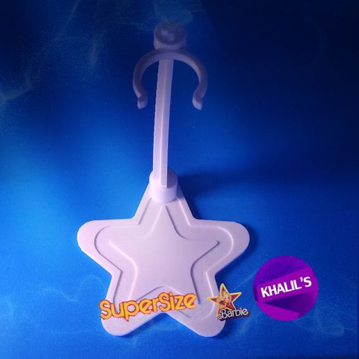 🧸 Barbie supersize WEST STAND・ STL File for 3D printing・Cults