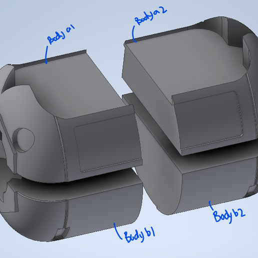 STL file Genshin Impact - Freminet Accessories 🎭 ・Design to download ...
