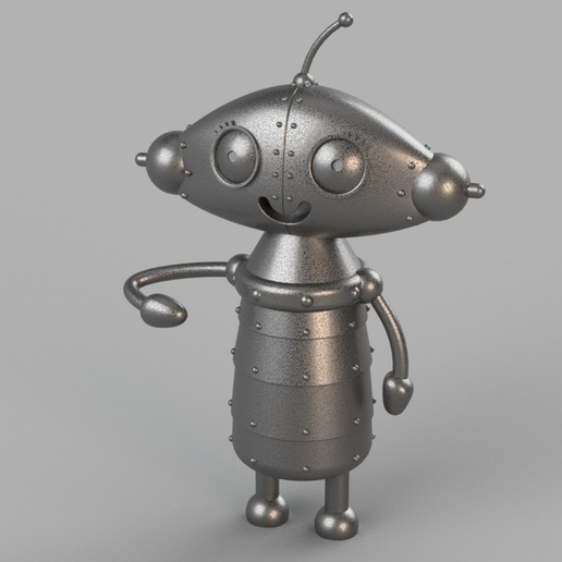 Free 3D file Girl Bot 👧 ・3D printer model to download・Cults