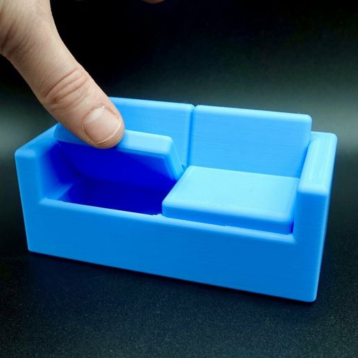 🔧 Stash Sofa・ STL File for ・Cults