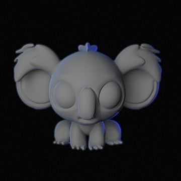 STL file Koala kawai 3D Model for Printing / Modelo 3D de Koala ...