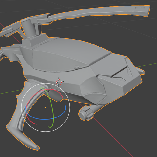 🦇 BATMAN - BAT COPTER KENNER・ 3D File for 3D printing・Cults