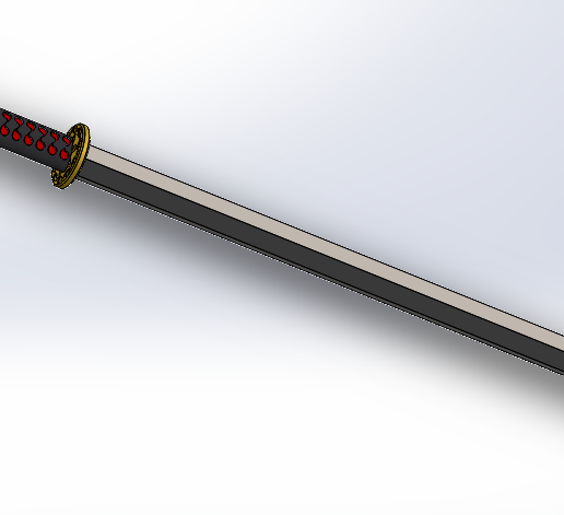 👽 Katana 3D Design (Personalized)・ STL File for ・Cults