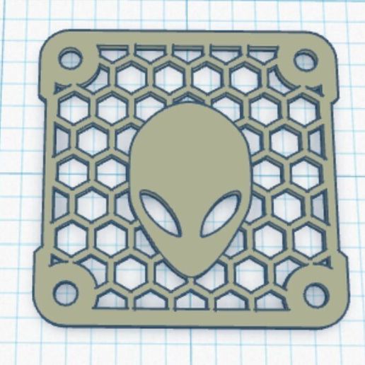 🖥️ Alienware Logo Fan Cover - 120mm・Free 3D File for ・Cults