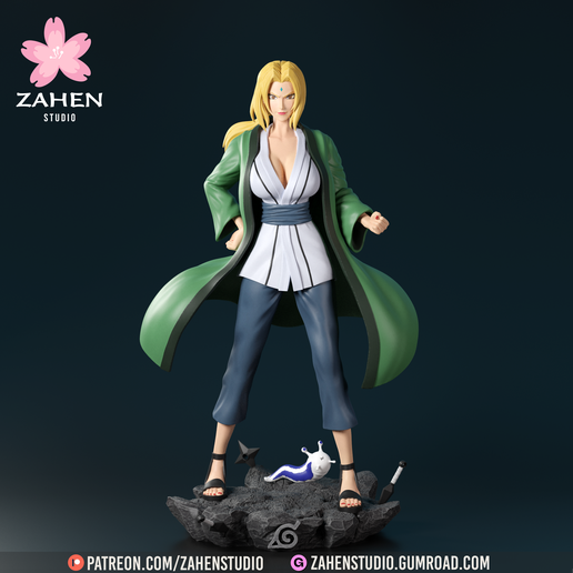 Fichier 3D TSUNADE - NARUTO Modèle à imprimer en 3D 🗿 ・Design pour ...
