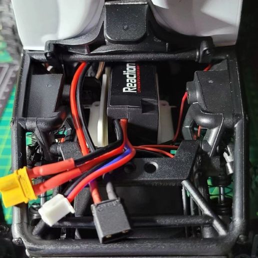 🔋 LCG battery tray for UTB18 Capra・ STL File for ・Cults