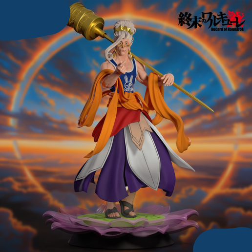 3D file buda - record of ragnarok ⏺️ ・3D printable model to download・Cults