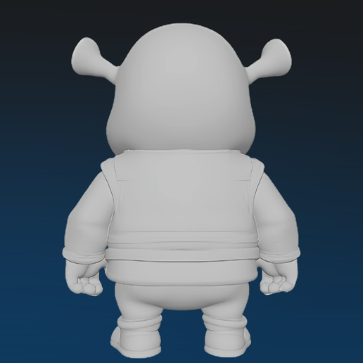 Shrek Chibi - Mignonne figurine de l'ogre le plus célèbre・ STL File for ...