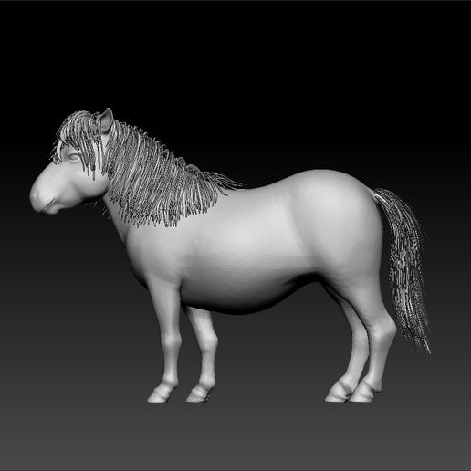 🐎 horse - pony horse・ STL File for 3D printing・Cults
