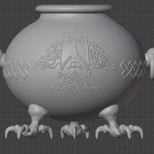 👾 The Black Cauldron・ STL File for 3D printing・Cults