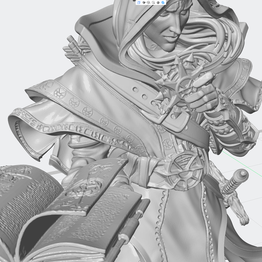 3D print Elf Priest・Cults