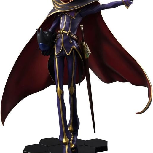 🧑‍💻 Lelouch Lamperouge (Zero) – Code Geass・Free STL File for 3D ...